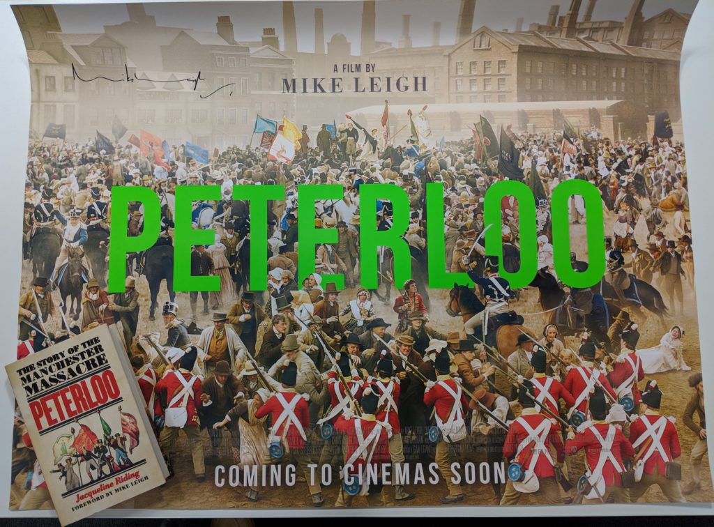 Irish Film Institute -WIN A PETERLOO POSTER AND BOOK SIGNED BY MIKE LEIGH
